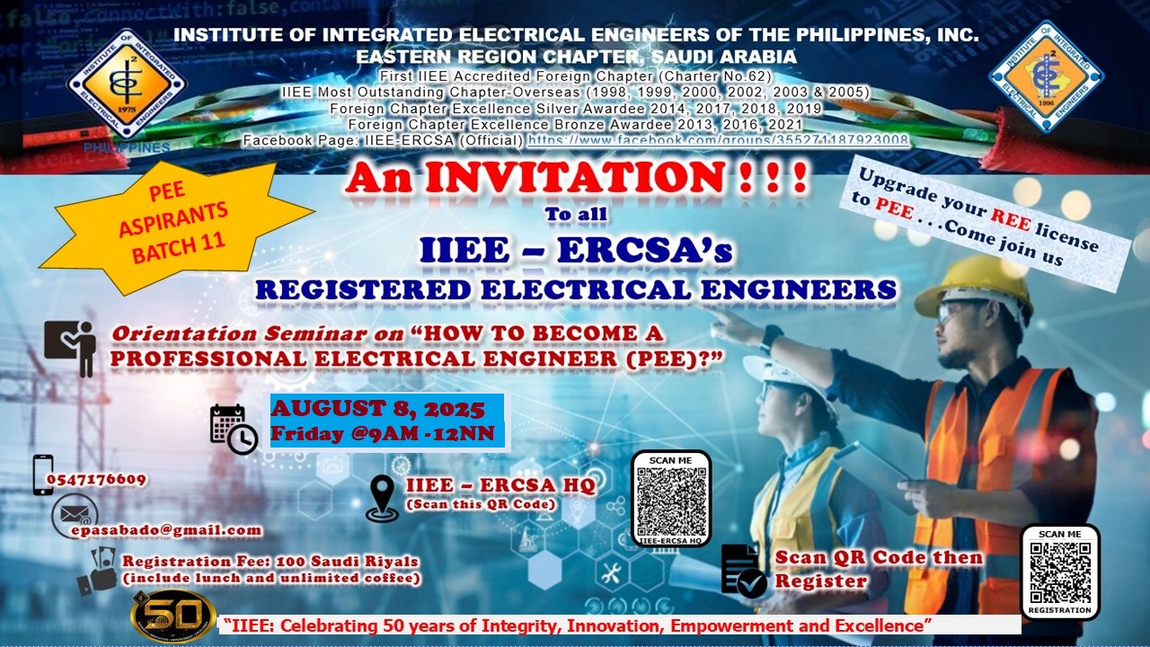 IIEE-ERCSA | Official Website